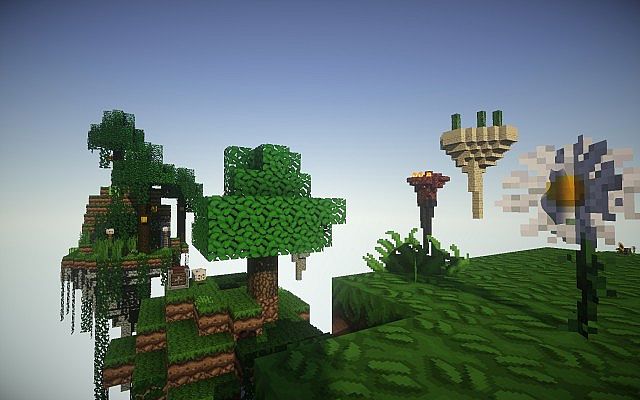 Sky World Minecraft Map