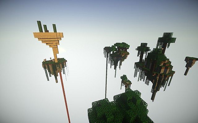Sky World Minecraft Map