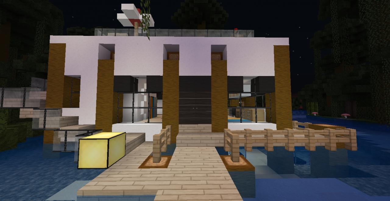 Oasis Desert -Modern Home and Adventure Map Minecraft Map