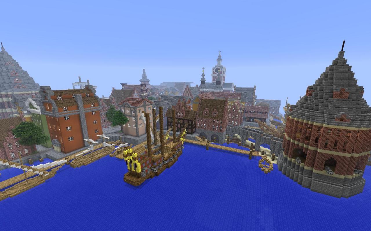 Strandborg - Baroque Swedish Town Minecraft Map