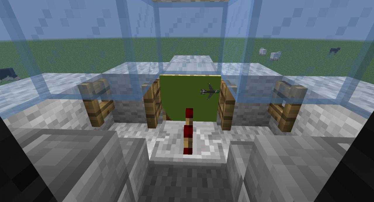 Bombardier Private Jet Minecraft Map