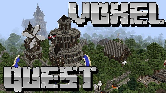 Voxel Quest - Minecraft Adventure Map [1.8] Minecraft Map