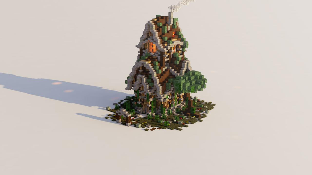 Dark House Minecraft Map