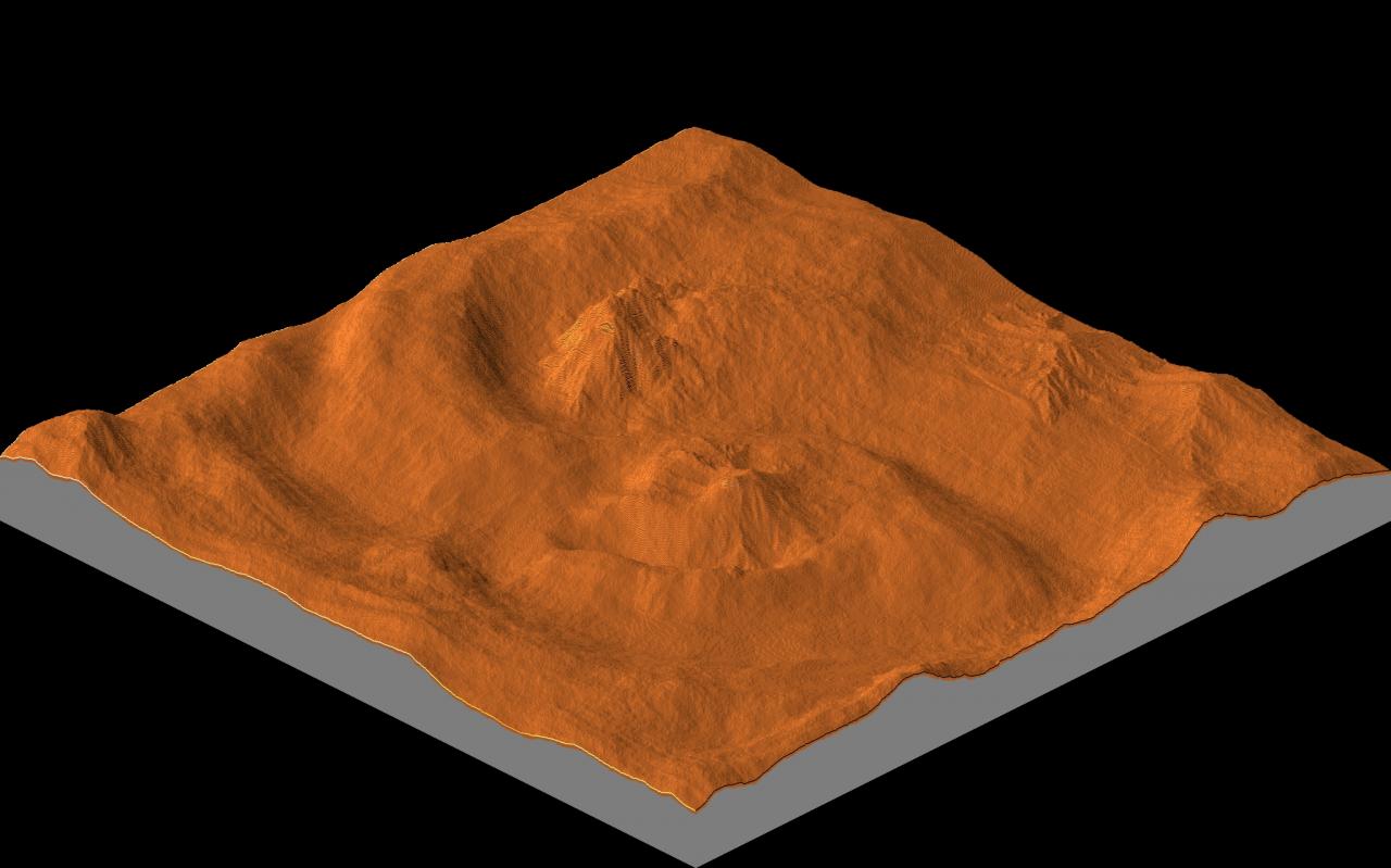 Realistic Red Desert 1.024 x 1.024 Minecraft Map