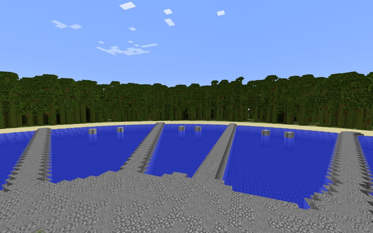 Hunger Games: Catching Fire Arena. Minecraft Map