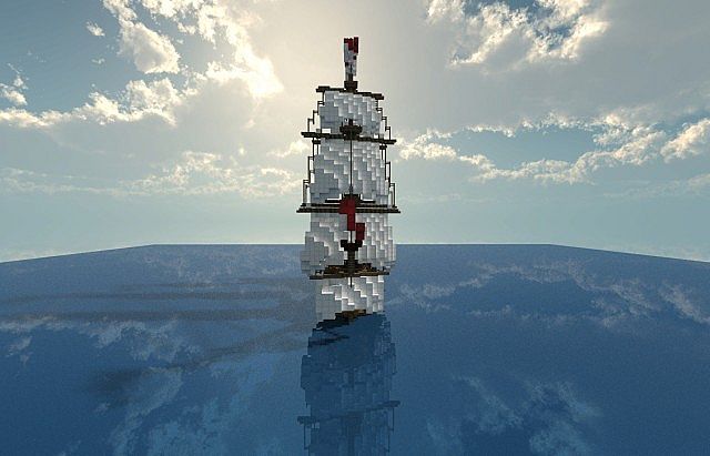 British 3rd Rate Ship of The Line: HMS Royal Endeavour Minecraft Map