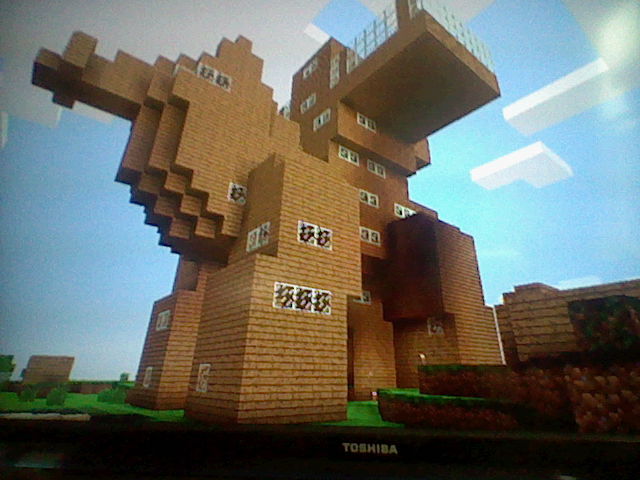 Minecraft - Trojan Horse House Minecraft Map