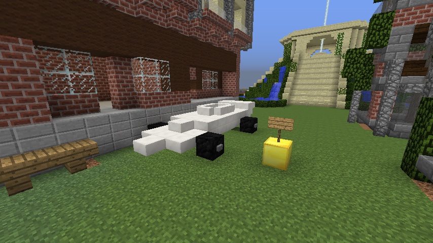 First Attempt Racecar Minecraft Map