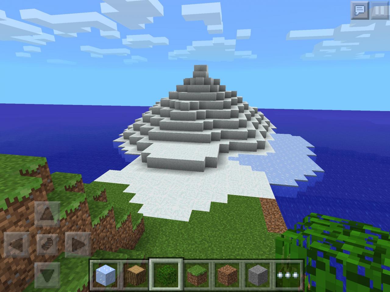 Custom Terrain: Snow Hill Minecraft Map