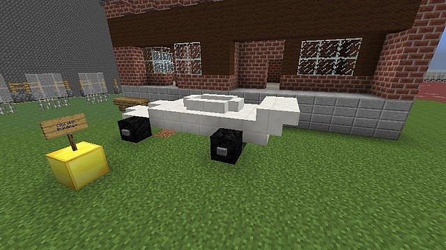 First Attempt Racecar Minecraft Map