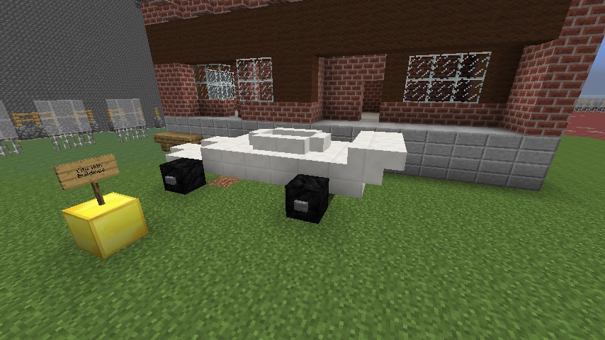 First Attempt Racecar Minecraft Map