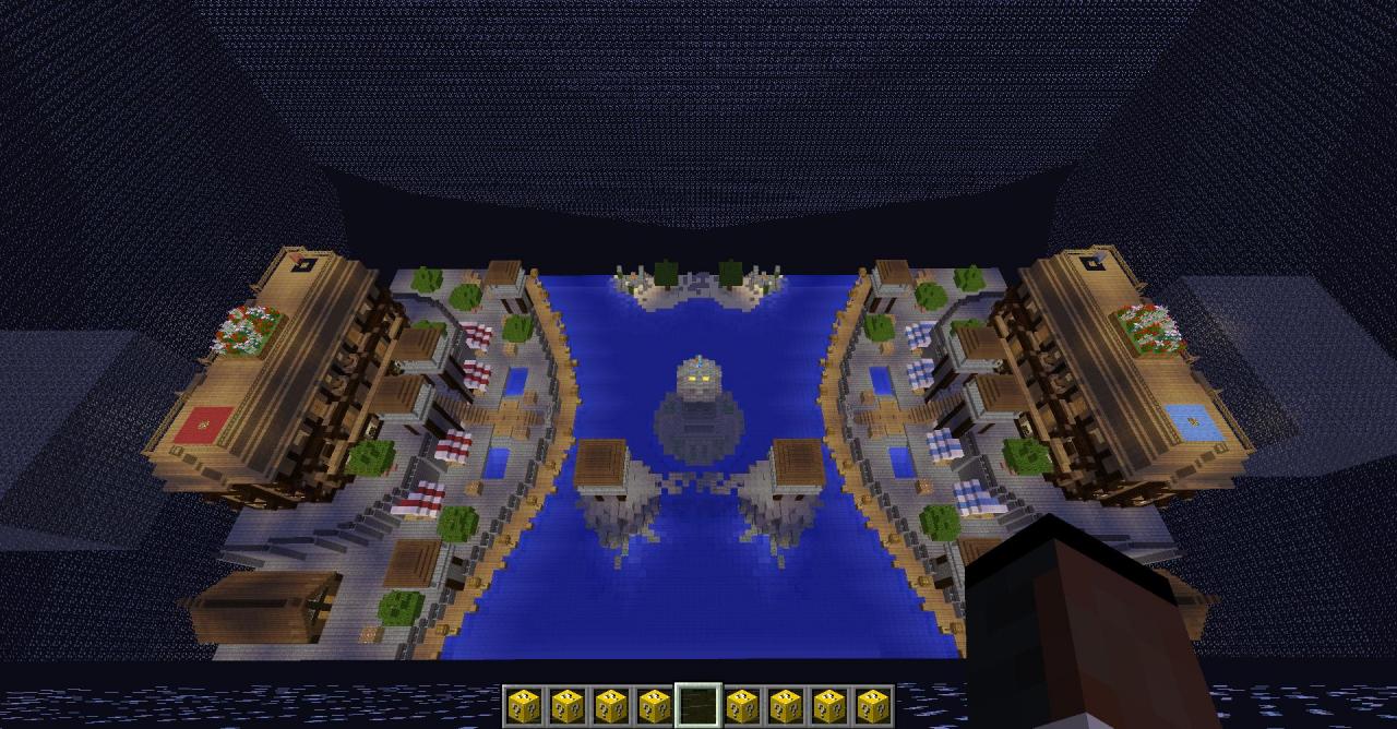 Working Lucky Block CTF map Minecraft Map