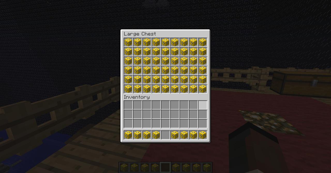 Working Lucky Block CTF map Minecraft Map