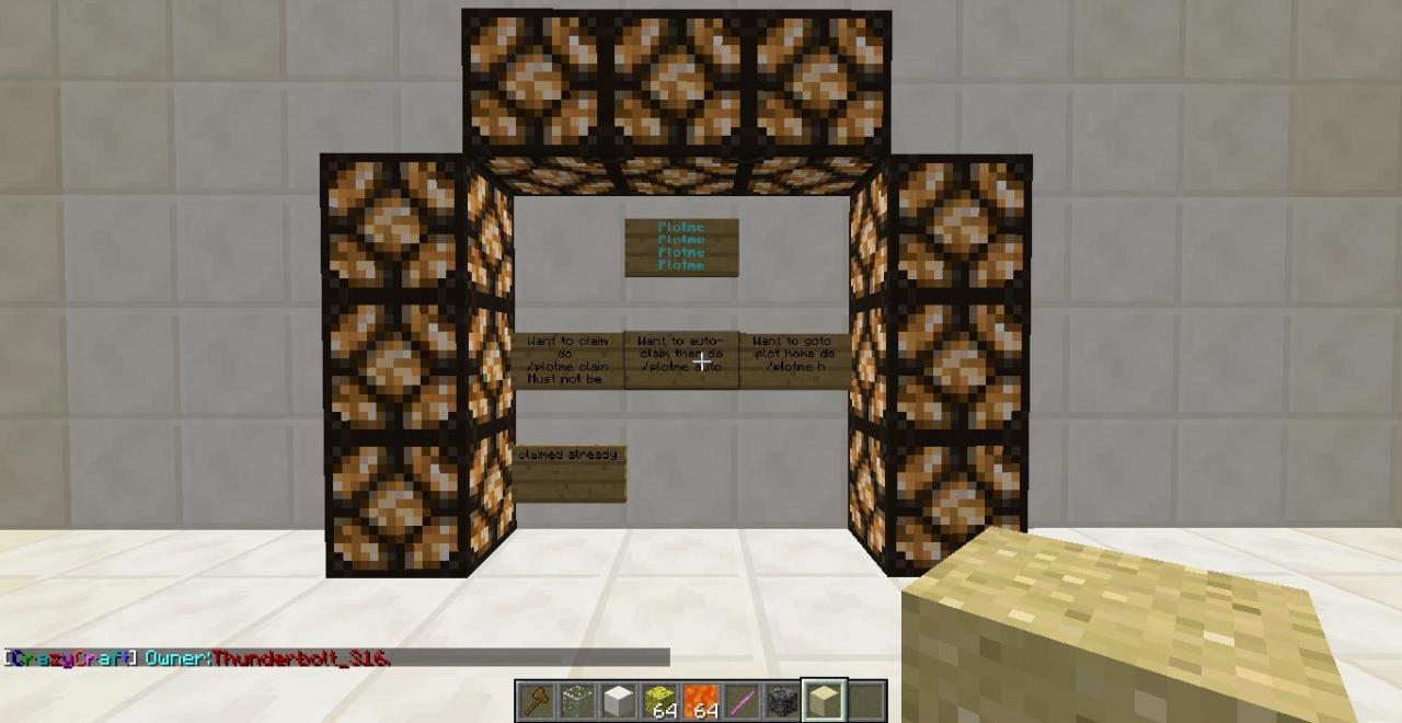 CrazyCraft OP-Factions-Plotme-Op kits Minecraft Server