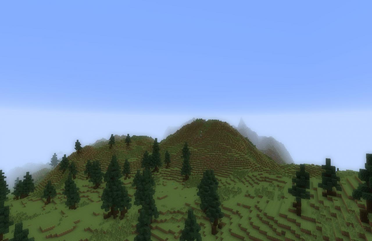 Realistic Landscape 1.024 x 1.024 Minecraft Map