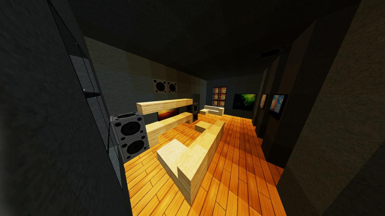 Hillside Modern House Minecraft Map