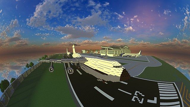 Cargo Plane - Lockheed C-5 galaxy Minecraft Map