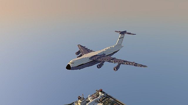 Cargo Plane - Lockheed C-5 galaxy Minecraft Map