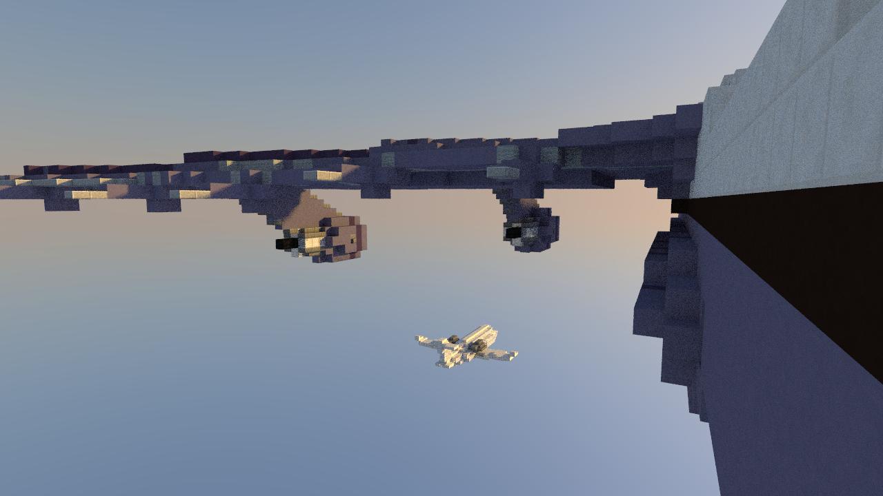 Cargo Plane - Lockheed C-5 galaxy Minecraft Map