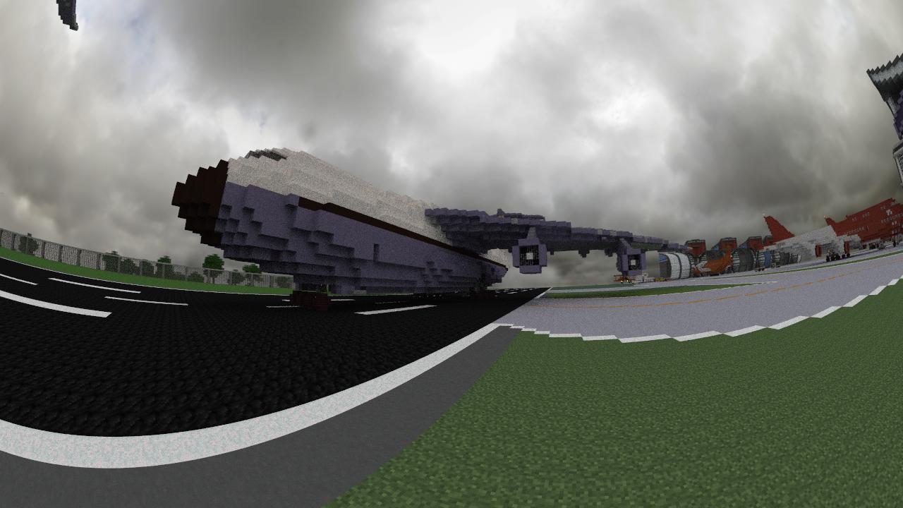 Cargo Plane - Lockheed C-5 galaxy Minecraft Map
