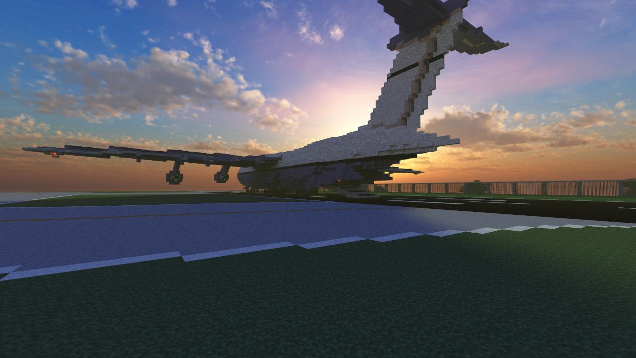 Cargo Plane - Lockheed C-5 galaxy Minecraft Map
