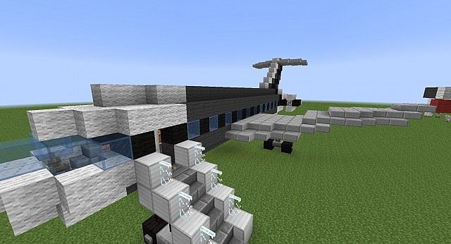 Bombardier Private Jet Minecraft Map