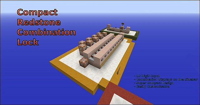 Compact Combination Lock (14w20b) Minecraft Map