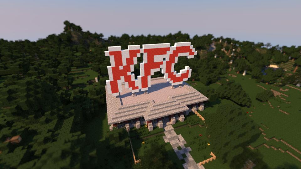 KFC - Redstone powered! Minecraft Map