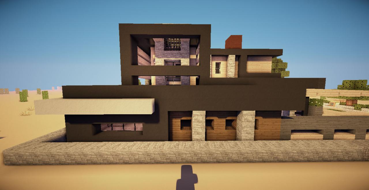 L House - Modern House #3 Minecraft Map