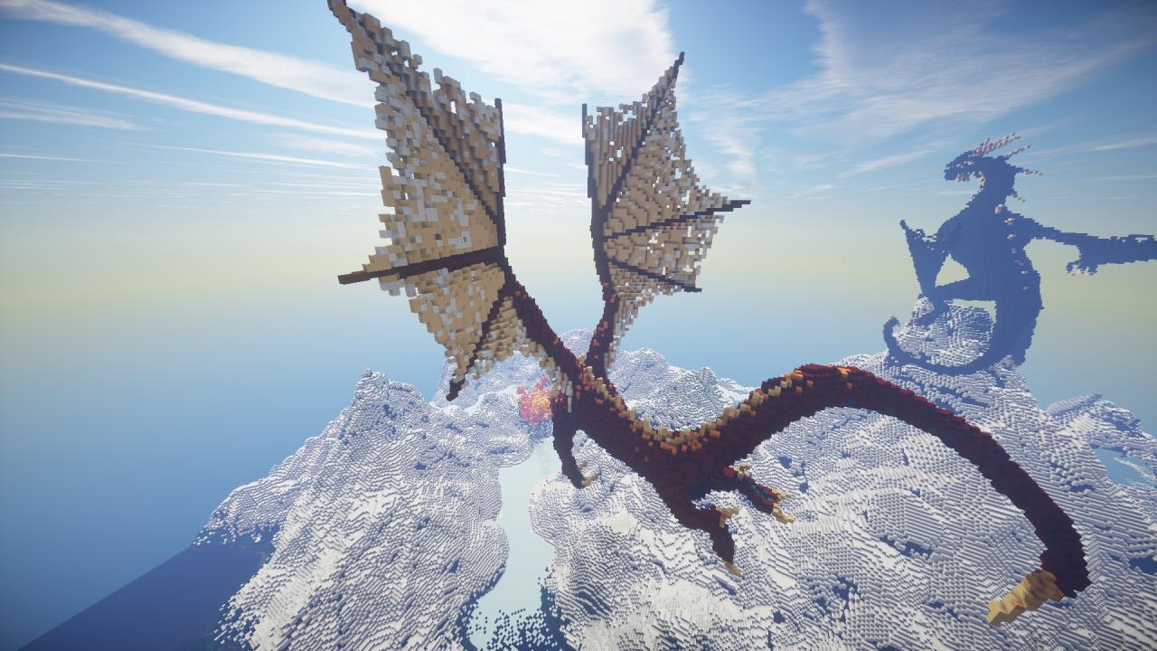 Torrif – Red & Blue Dragon Map Minecraft Map