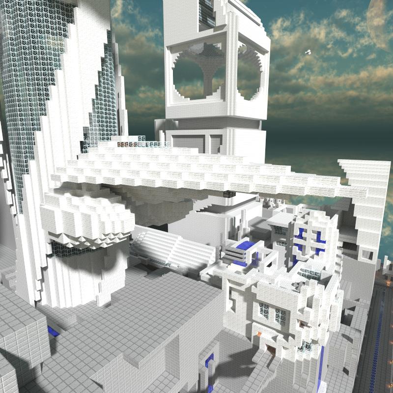 Spaceship 05 Persistent Class Minecraft Map