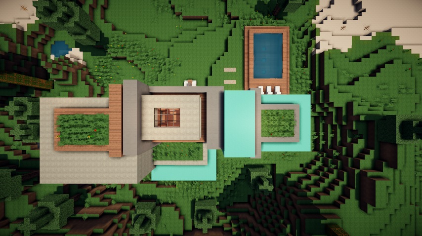 Reef -Modern Home Minecraft Map