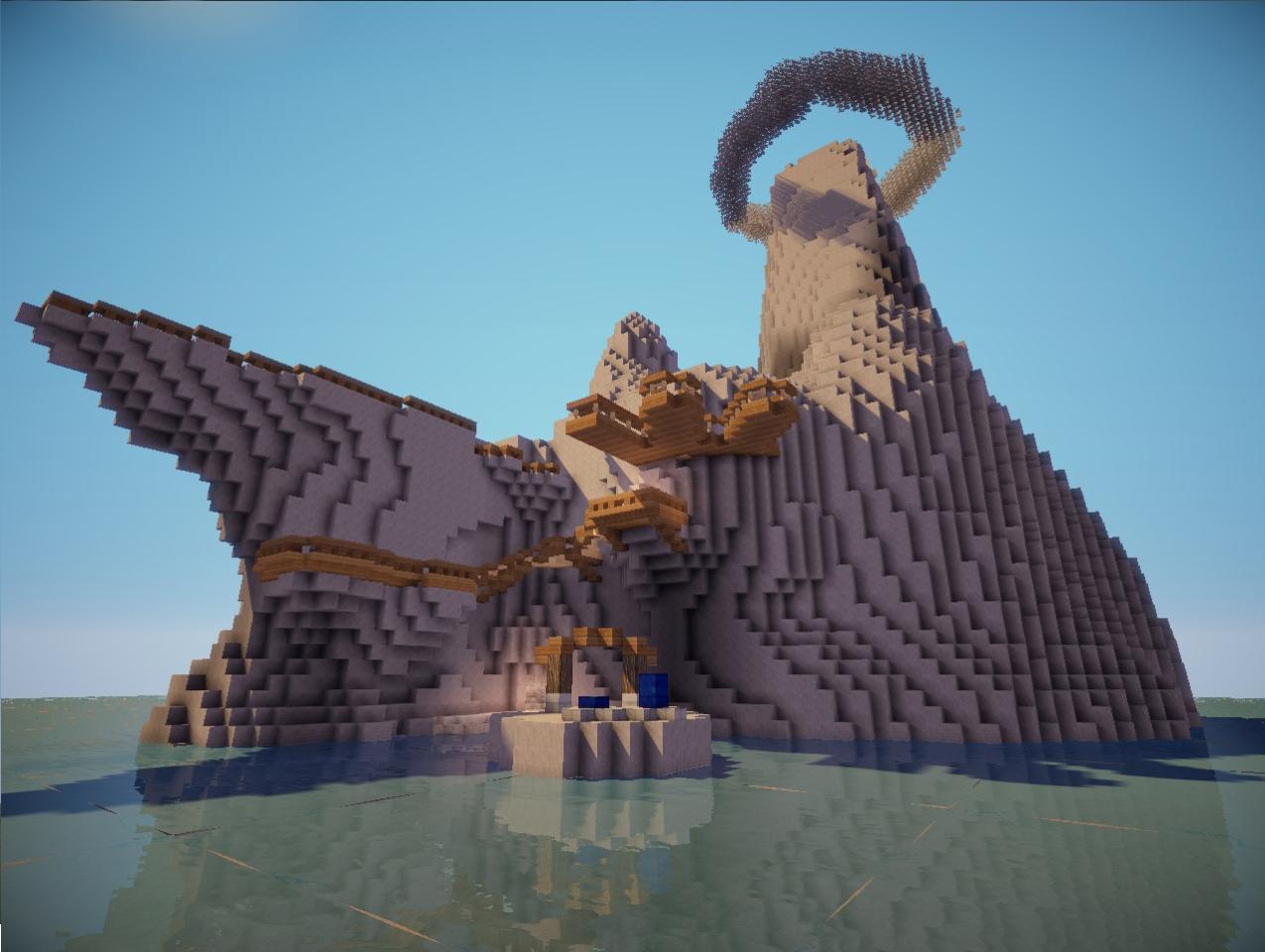 Dragon Roost Island - Windwaker Minecraft Map