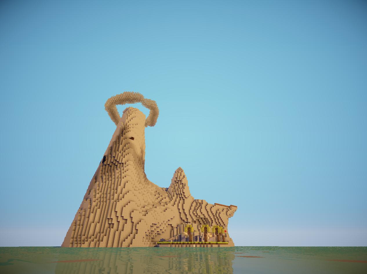 Dragon Roost Island - Windwaker Minecraft Map