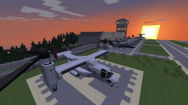 Military airfields! Minecraft Map
