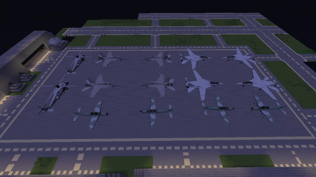Military airfields! Minecraft Map