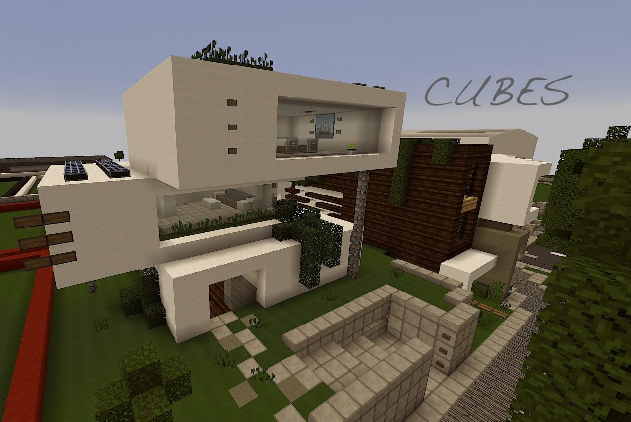 Cubes- A Modern House Minecraft Map
