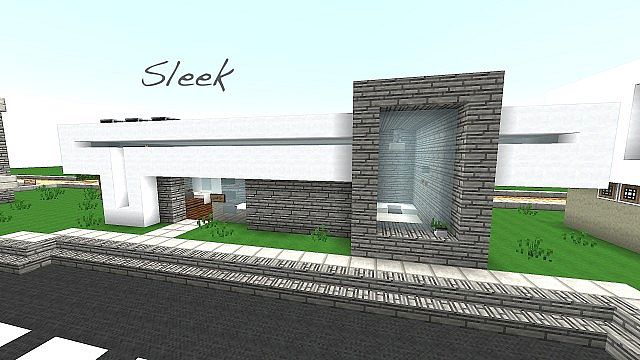 Sleek- A Minimalistic House Minecraft Map