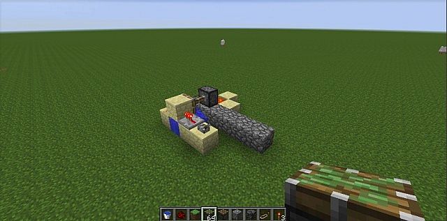 semi-auto cobble generator Minecraft Map