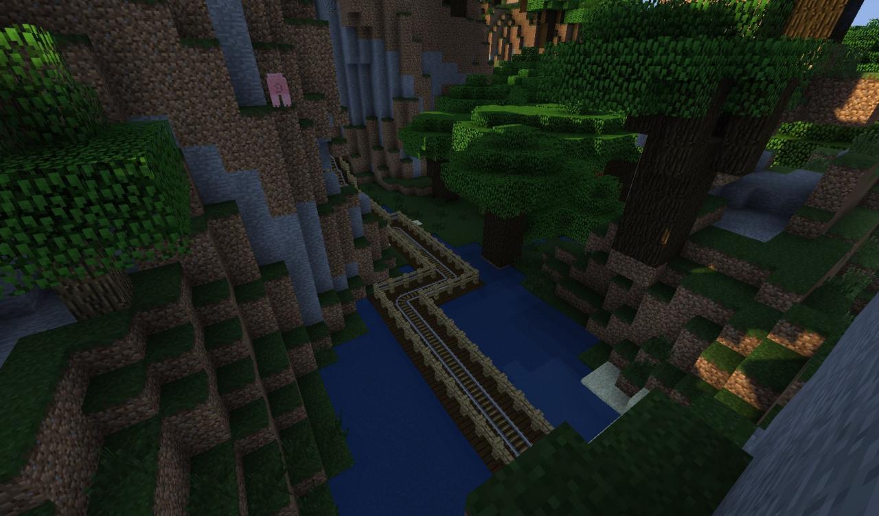 New Epic Rollercoaster!! Minecraft Map