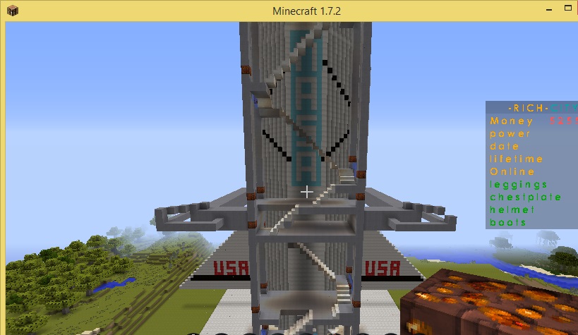 NASA Minecraft Map