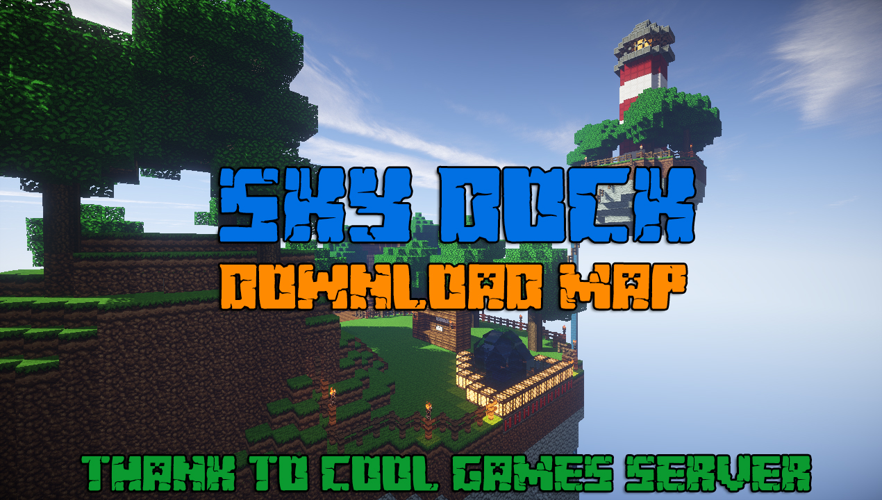 Sky Dock - Skyblock - Spawn Hub Minecraft Map