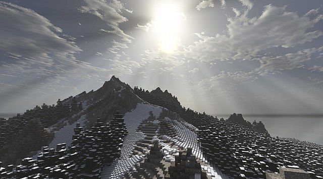Snowy Peaks [WorldMachine Series] Minecraft Map
