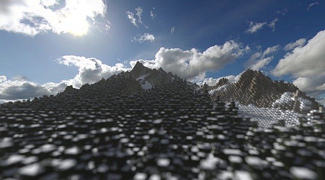 Snowy Peaks [WorldMachine Series] Minecraft Map