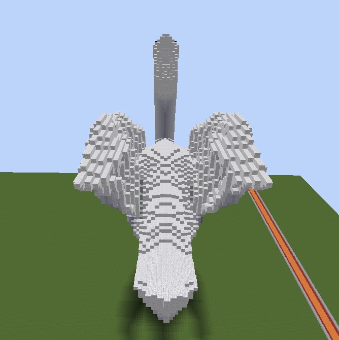 White swan (organic) Minecraft Map