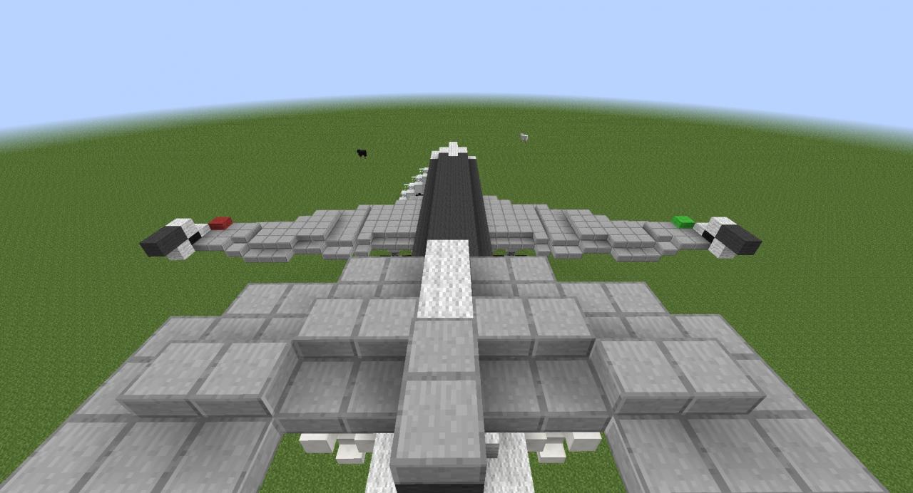 Bombardier Private Jet Minecraft Map