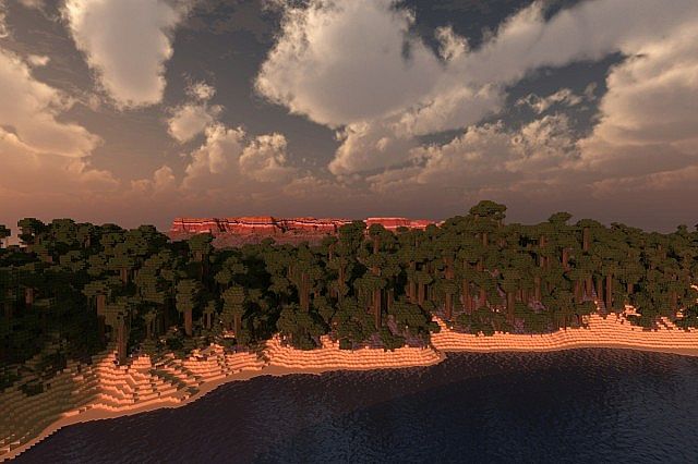 [Realistic terrain] Tropical landscape Minecraft Map