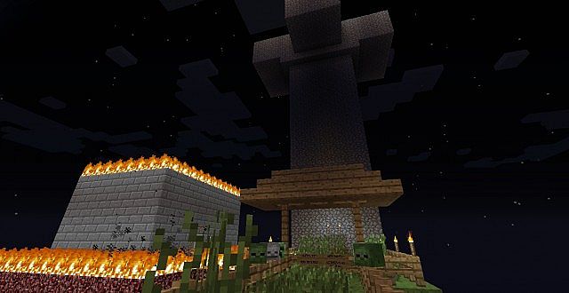 Sky Village Minecraft Map