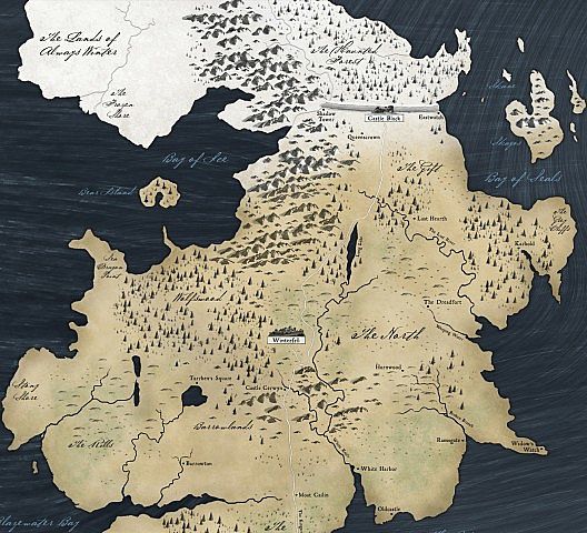 North Westeros (12800x11520) Minecraft Map