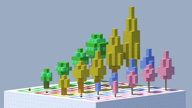 Candy Tree Bundle Minecraft Map